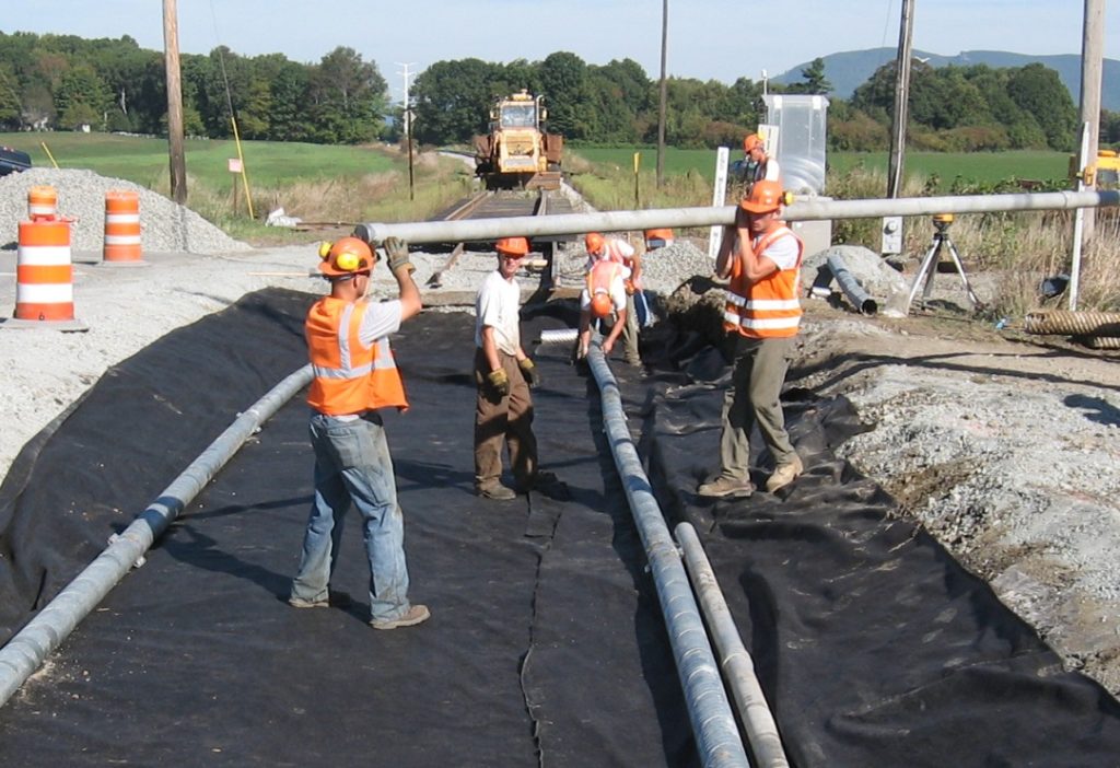 Grade Crossing at Rte 142 Vernon - ECI - Engineers Construction